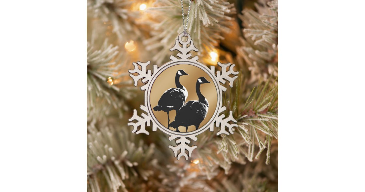 Canada Goose Ornament Geese Christmas Decoration | Zazzle