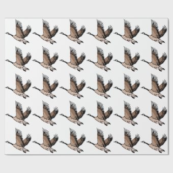 Canada Goose Wrapping Paper | Zazzle