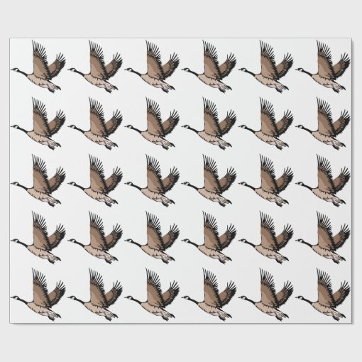 Canada Goose Wrapping Paper | Zazzle
