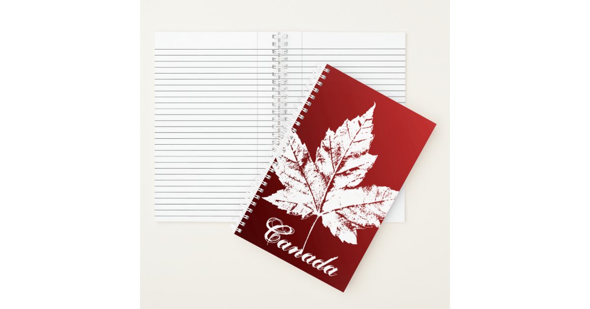 Canada Journal Souvenir Notebooks Canada Sketchpad | Zazzle