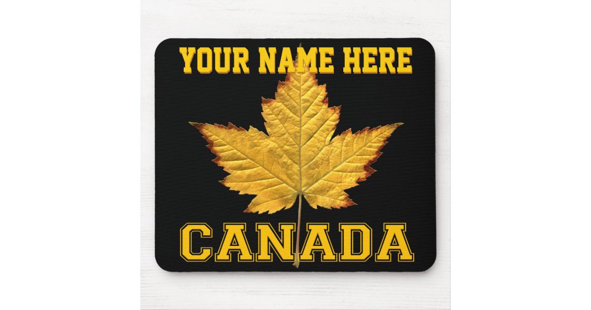 Canada Mousepad Custom Canada Varsity Mousepad | Zazzle