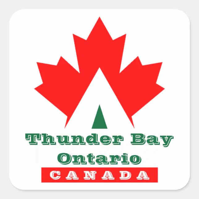 Canada Red Maple Leaf Luggage Label Travel sticker | Zazzle