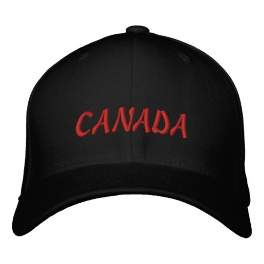 Canada Souvenir Baseball Cap Embroidered Cap / Hat | Zazzle.com