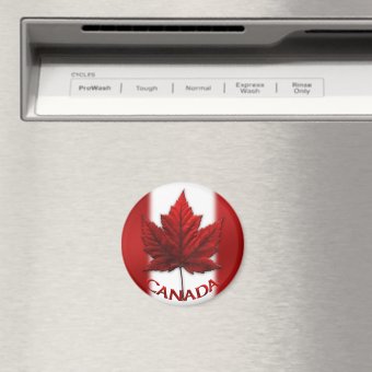 Canada Souvenir Fridge Magnet Canada Maple Leaf | Zazzle