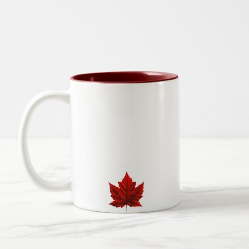Canada Souvenir Mug Coffee Cup Maple Leaf Cup | Zazzle