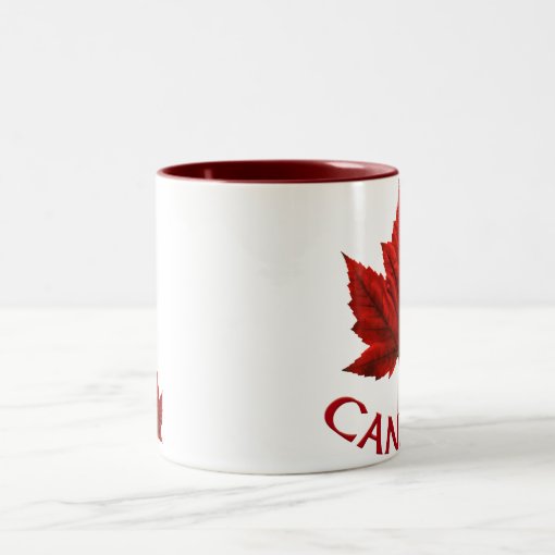 Canada Souvenir Mug Coffee Cup Maple Leaf Cup | Zazzle
