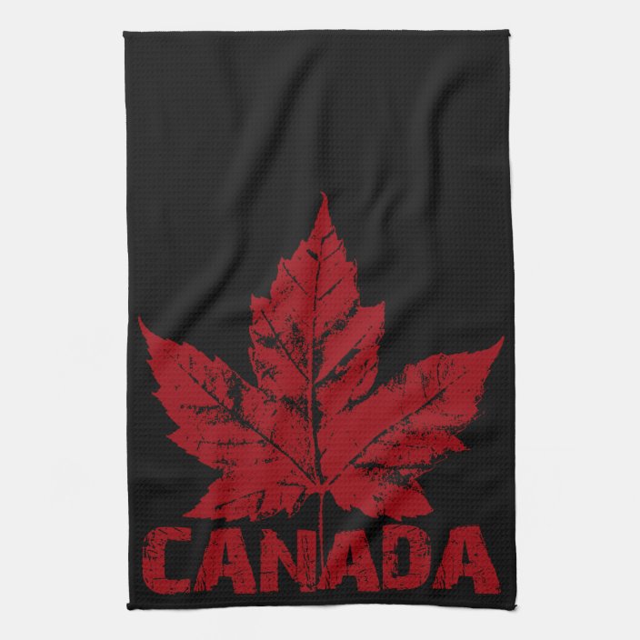 Canada Souvenir Towel Canadian Tea Towel Decor | Zazzle.com