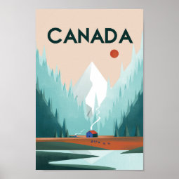 Canada Travel poster | Zazzle