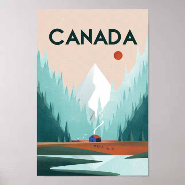 Canada Travel poster | Zazzle