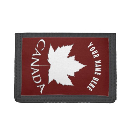 Canada Wallet Canada Souvenir Maple Leaf Wallet | Zazzle