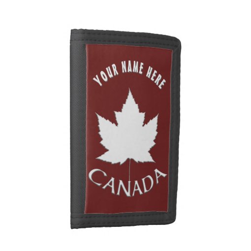 Canada Wallet Canada Souvenir Maple Leaf Wallet | Zazzle