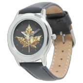 Canada Watch Gold Canada Souvenir Wrist Watch | Zazzle