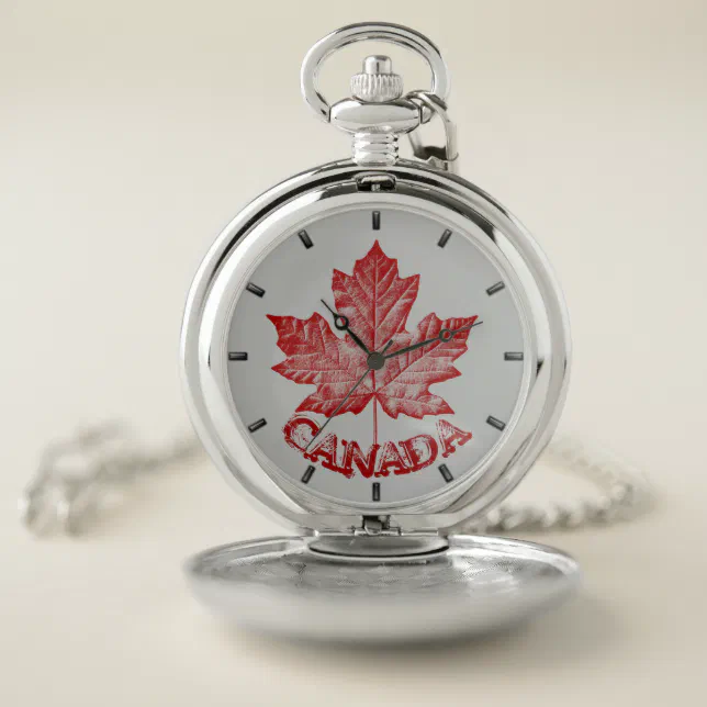 Canada Watch Personalized Canada Pocket Watch | Zazzle