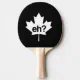 Canadian Eh? Maple Leaf Ping Pong Paddle | Zazzle
