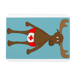 Canadian, Eh? Moose Magnet | Zazzle