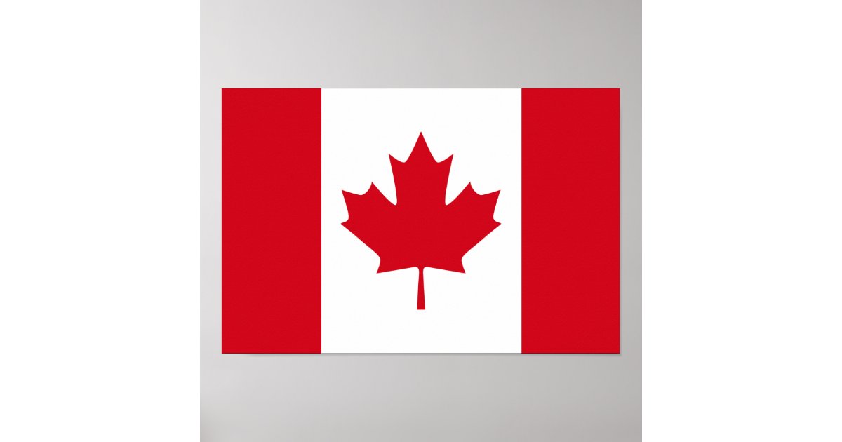 Canadian Flag Poster | Zazzle