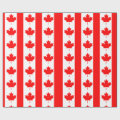 Canadian Flag Wrapping Paper | Zazzle