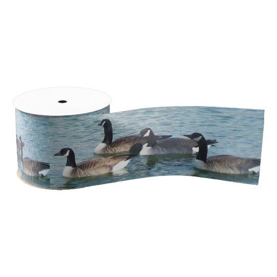 Canadian Geese Canada Goose Craft Ribbon | Zazzle.com