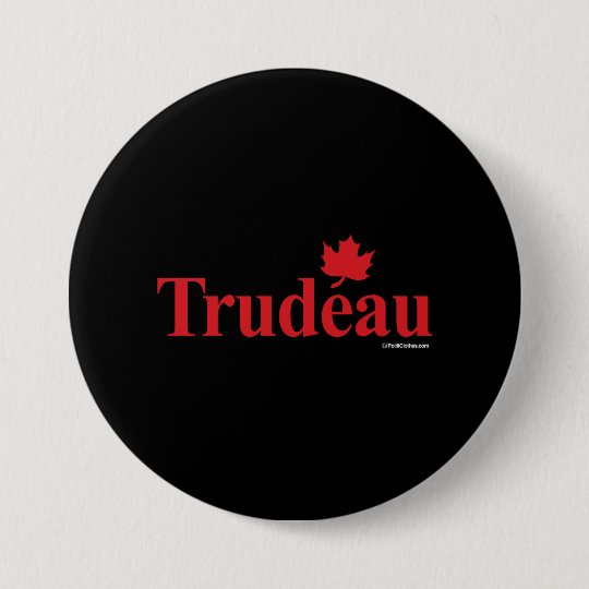 Canadian Liberal Trudeau -.png Pinback Button | Zazzle.com