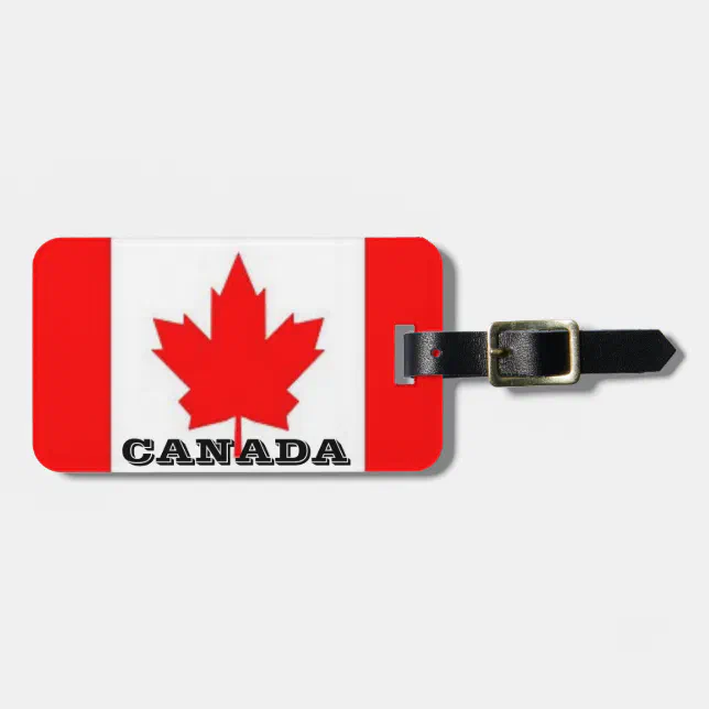 Canadian Luggage Tags | Zazzle