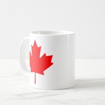 Canadian Maple Leaf Coffee Mug | Zazzle