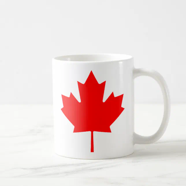 Canadian Maple Leaf Coffee Mug | Zazzle