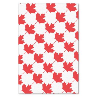 Canadian Maple Leaf Tissue Paper | Zazzle