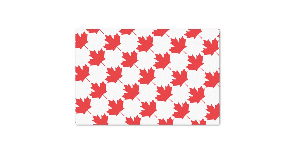 Canadian Maple Leaf Tissue Paper | Zazzle