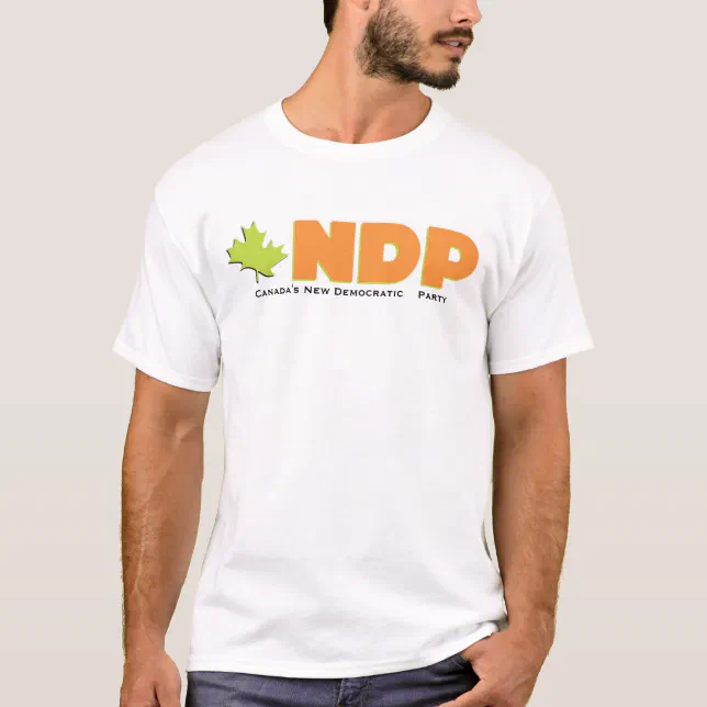 Canadian NDP T-Shirt | Zazzle