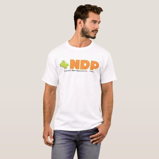 Canadian NDP T-Shirt | Zazzle