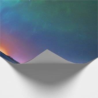 Canadian Northern Lights Wrapping Paper | Zazzle