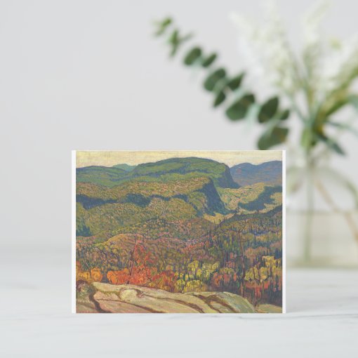 Canadian Painter Jackson Forest Wilderness Postcard | Zazzle