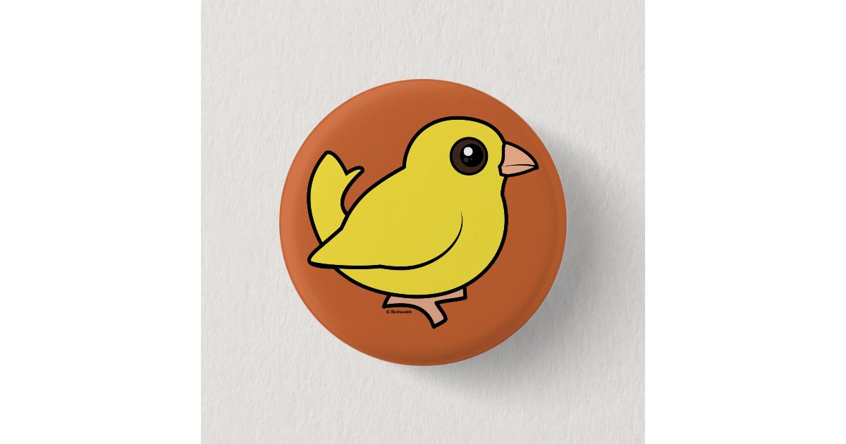 Canary Pinback Button | Zazzle