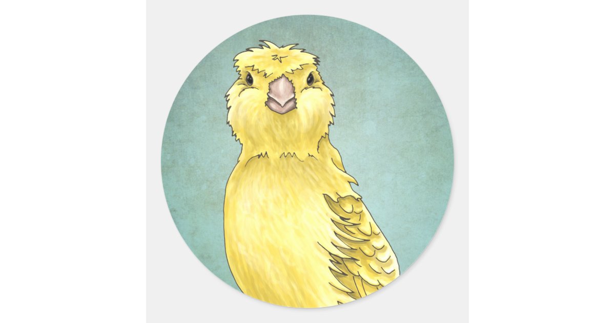 Canary Stickers | Zazzle
