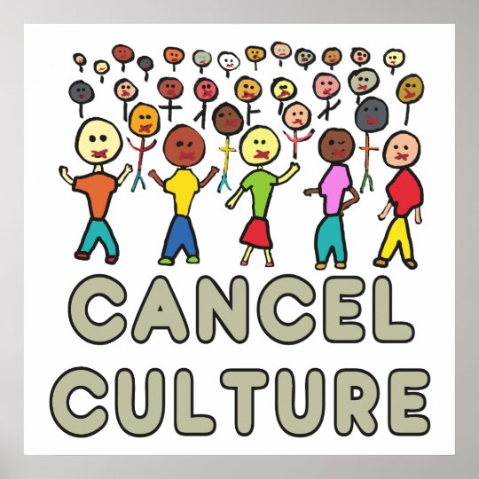 Cancel Culture Poster | Zazzle.com