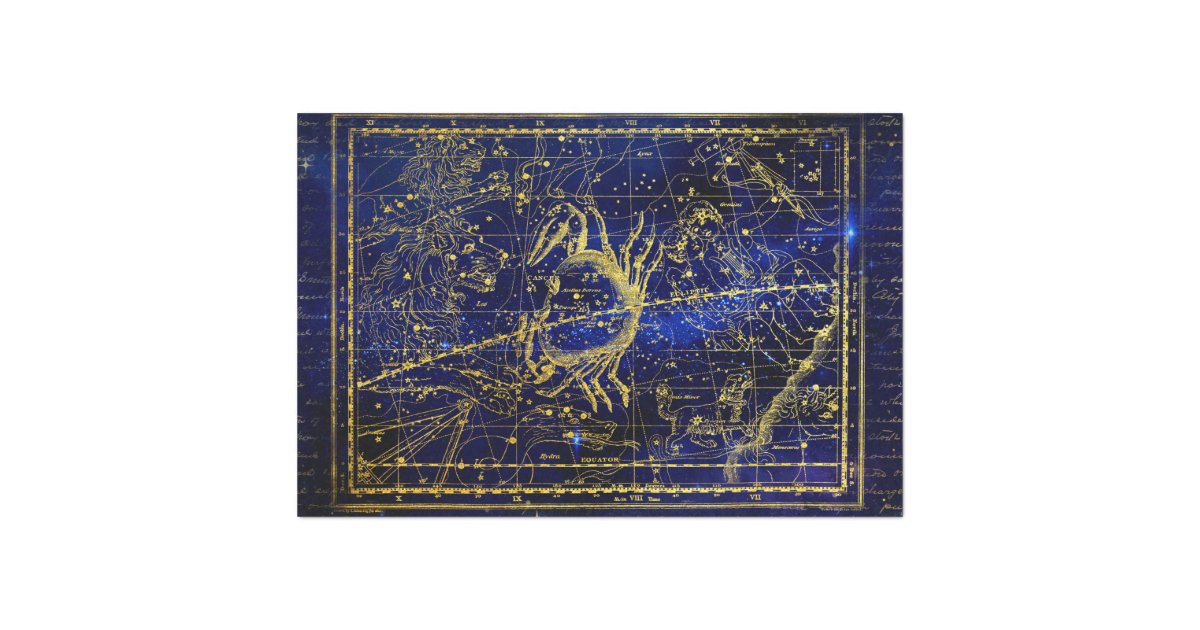 cancer constellation tissue paper | Zazzle