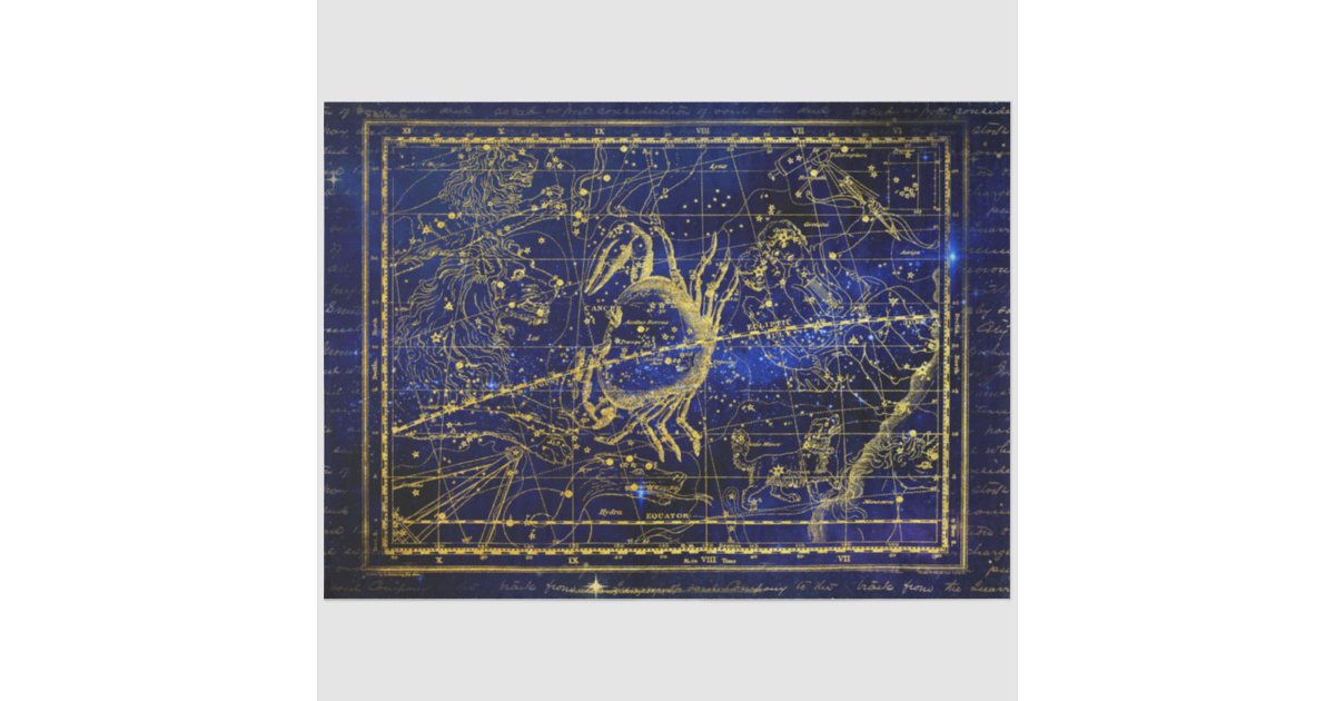 cancer constellation tissue paper | Zazzle