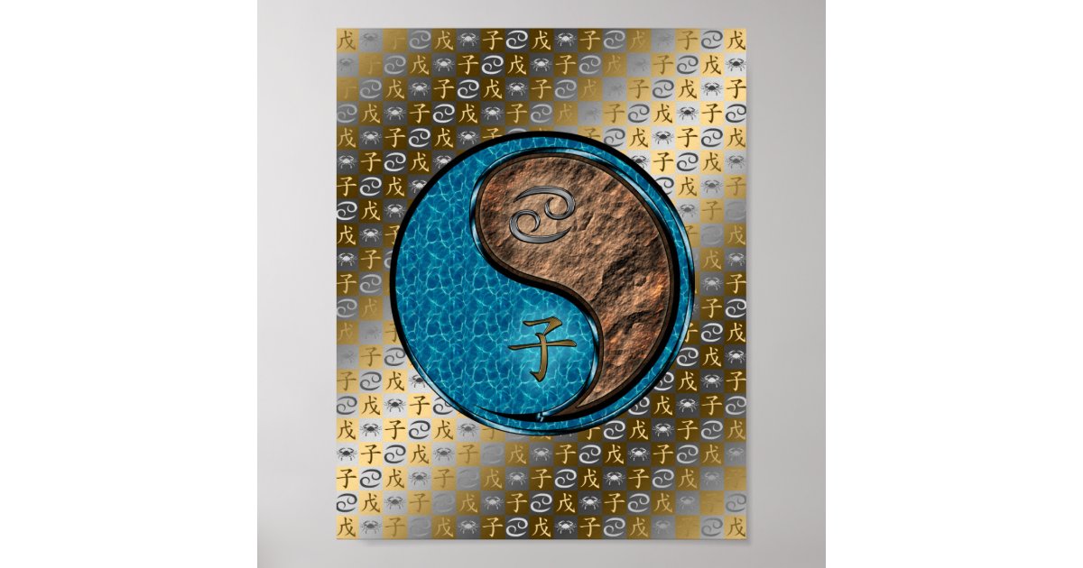 Cancer & Earth Rat Poster | Zazzle
