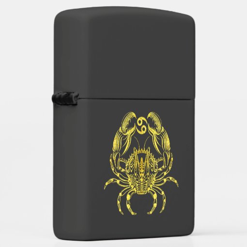Cancer Gold Zippo Lighter | Zazzle