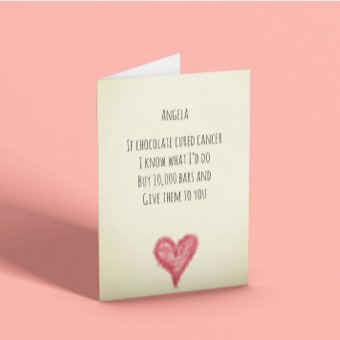 Cancer Patient Funny Card | Zazzle