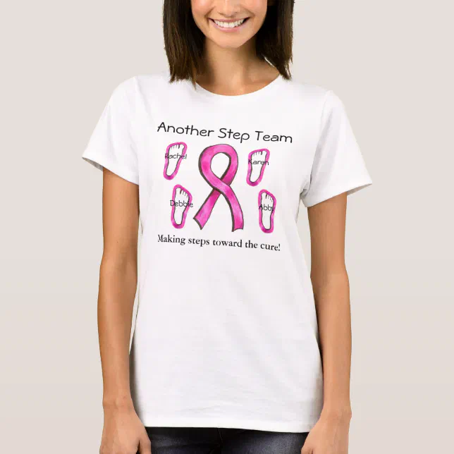 Cancer Walk Team Shirt | Zazzle