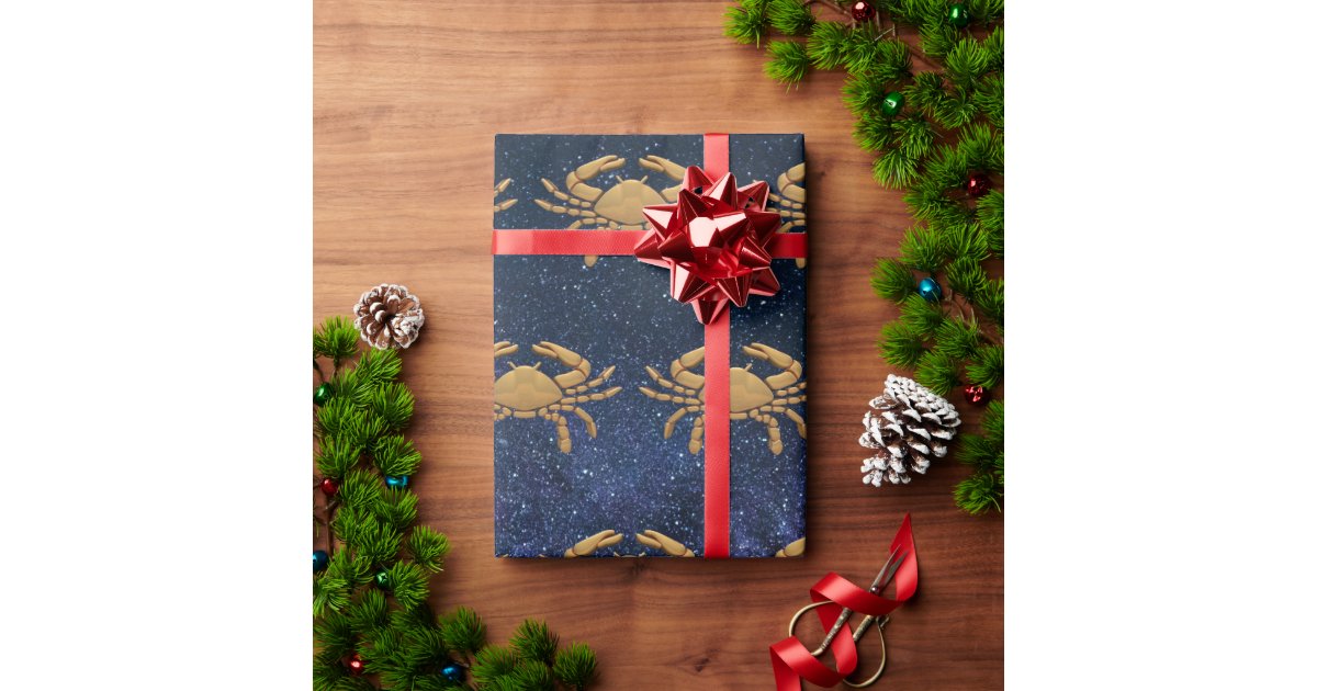 Cancer Zodiac Wrapping Paper | Zazzle