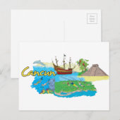 Cancun, Mexico Famous City Postcard | Zazzle