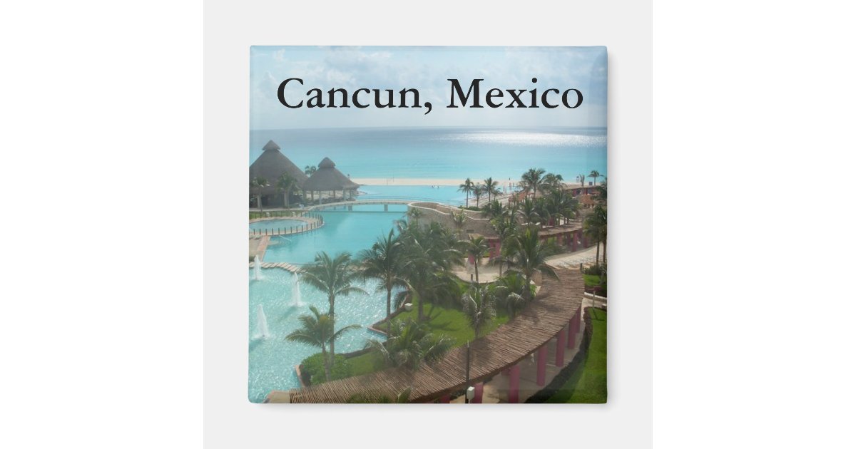 Cancun Mexico Magnet | Zazzle