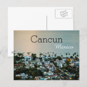 Cancun Mexico Skyline Rooftop Photography Postcard | Zazzle