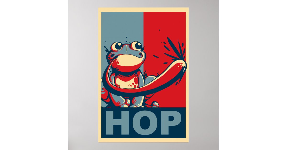 Candidate Hop Poster | Zazzle
