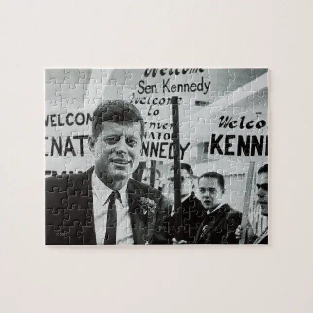 Candidate Kennedy Jigsaw Puzzle | Zazzle