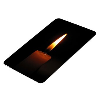 Candle Flame Magnet | Zazzle