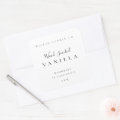 Candle Jar Label Minimal Business Branding Sticker | Zazzle