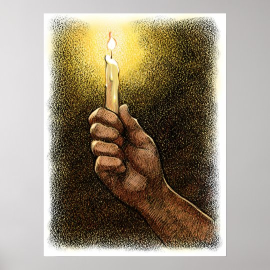 Candle Poster | Zazzle.com
